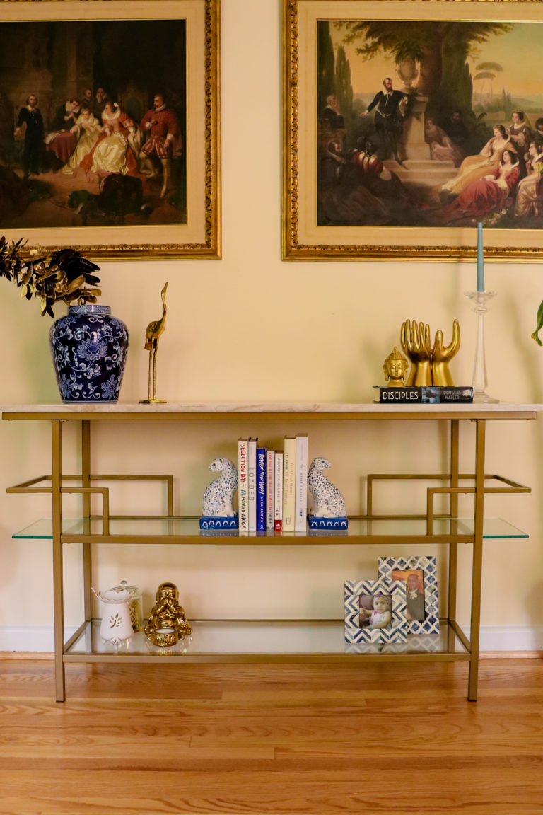 How To Style Your Console Table - Myriad Musings