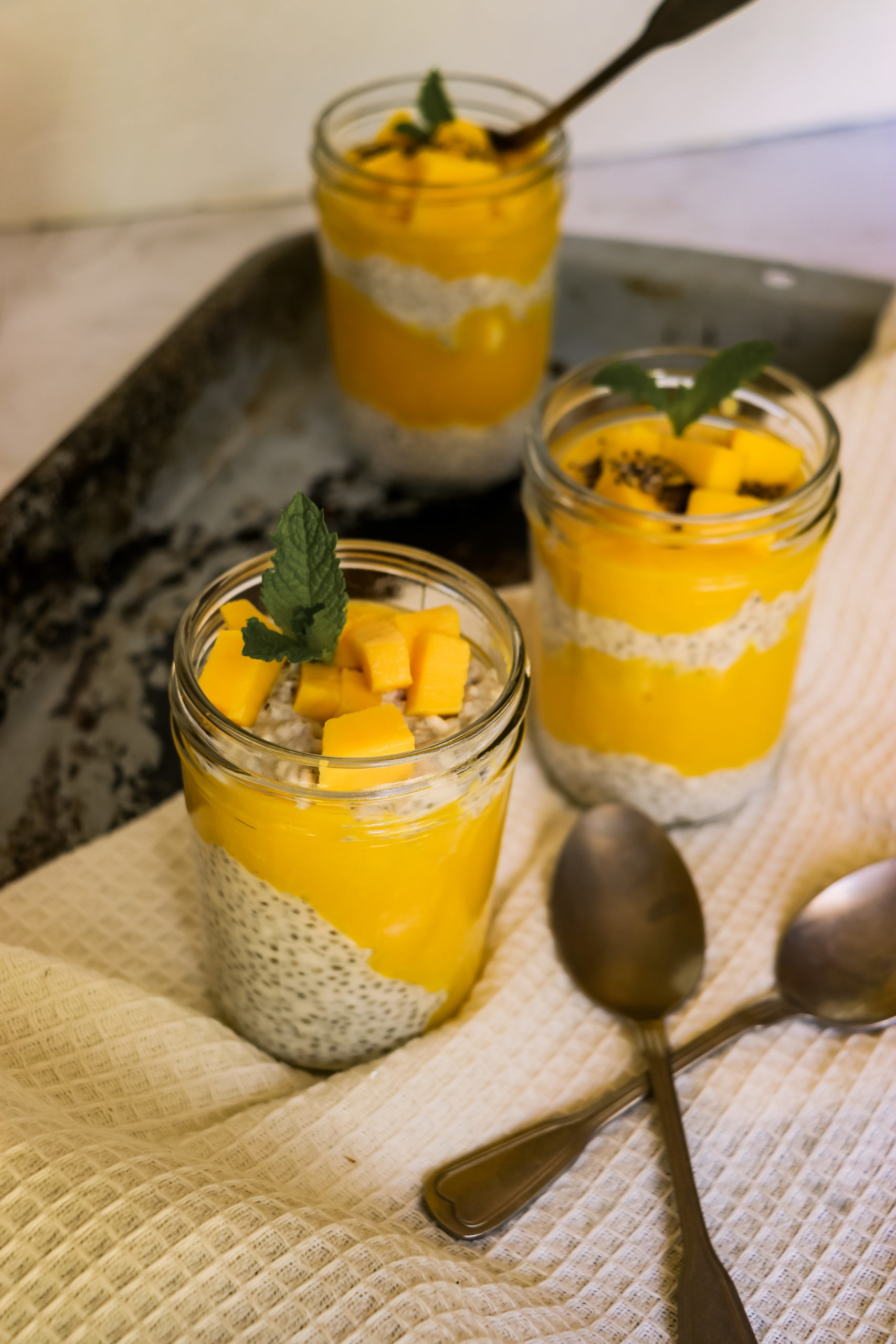 Mango Chia Pudding - Myriad Musings
